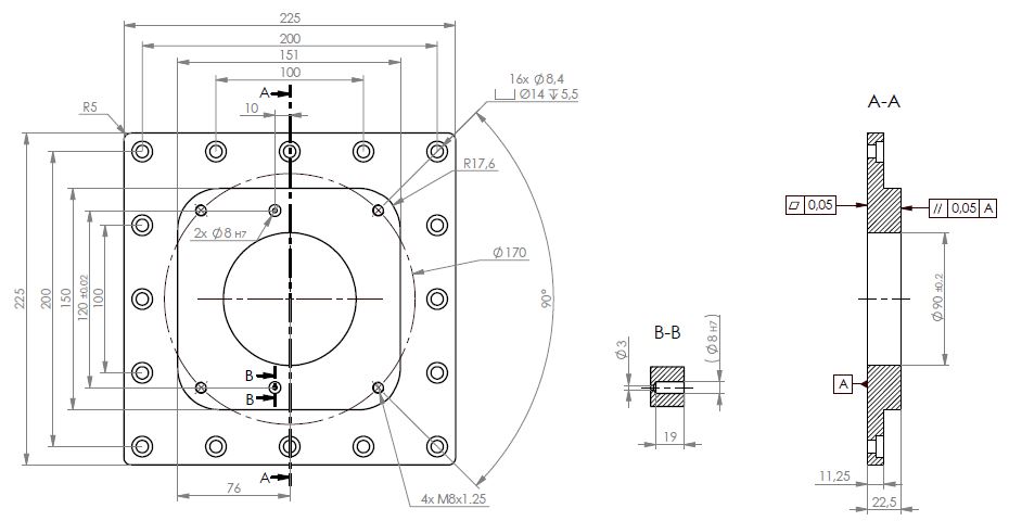 UR Adapter Mounting Plates