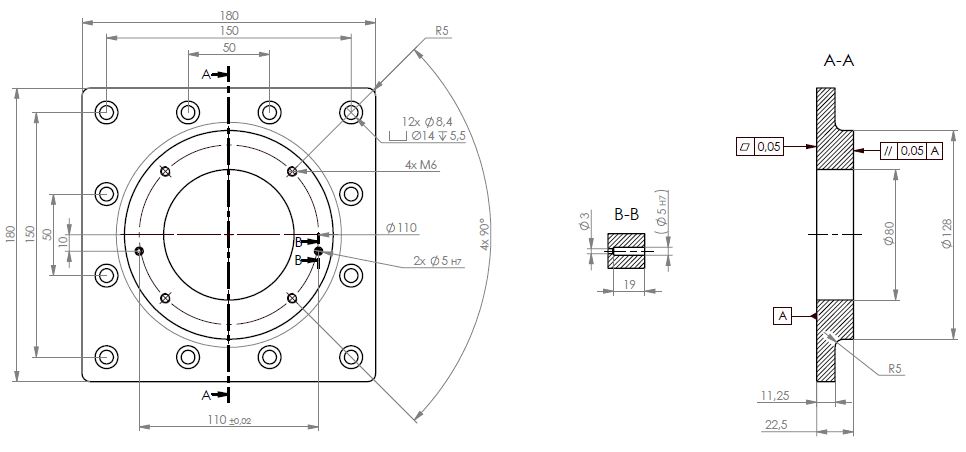 UR Adapter Mounting Plates